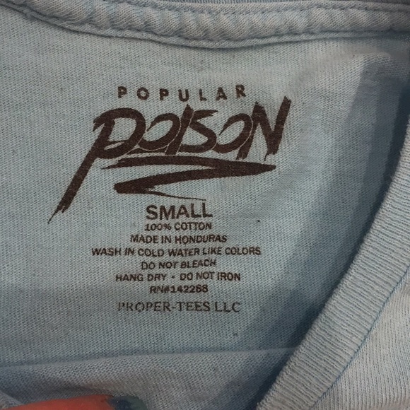 Popular Poison | Tops | Poison Merlin Manson Tshirt Size S | Poshmark